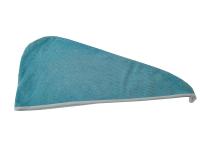 China Super Absorbent Customized Women Hair Drying Microfiber Cap Hair Turban for sale