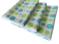 China Kitchen Tea Towel Dish Cloths Microfiber Printed Plain Solid Color for sale