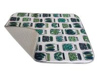 China High Quality Microfiber Dish Drying Mats For Dish Absorbent All Polyester Printing for sale