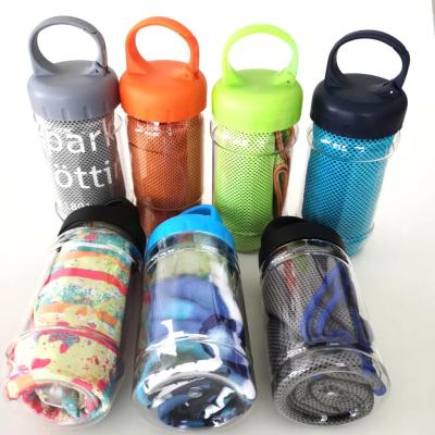 China Customized Portable Breathable Instant Cooling Bath Towels Cooling Towel for sale