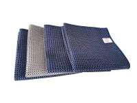 China Water Absorbent Waffle Weave Kitchen Towel Dish Cloths Navy Color for sale