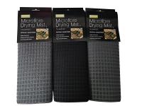 China Eco Friendly Kitchen Dish Drying Mat Microfiber With Sponge For Kitchen Dish Mat for sale