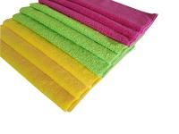 China Microfiber Cleaning Cloths 450 GSM Reusable Kitchen Towels Dust Cloth Rags for sale