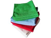 China Microfiber Cleaning Cloth 16x16inch All Purpose Cleaning Towel Microfiber Rags for sale
