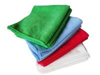 China Microfiber Cleaning Cloth 16x16inch All Purpose Cleaning Towel Microfiber Rags for sale