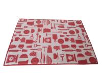 China Absorbent Reversible Microfiber Dish Drying Mat Cooking Utensil Design for sale