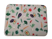 China 18x24inch Reversible Lemon Printing Microfiber Drying Mat Countertop Drying for sale