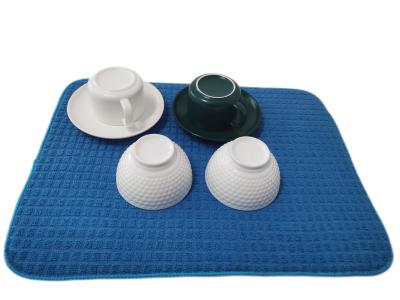 China Eco-Friendly Microfiber Kitchen Dish Drying Mat for sale