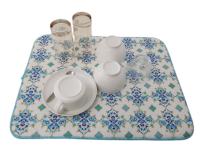 China Medium Size  Microfiber Dish Dryinag Mat 38x50cm For Kitchen Countertop for sale