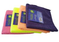 China Lint Free Microfiber Cleaning Cloths Reusable Terry Towel Polyester for sale