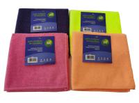 China Lint Free Microfiber Cleaning Cloths Reusable Terry Towel Polyester for sale