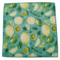 China All Polyester Kitchen Microfiber Dish Towel Cleaning Cloth for sale