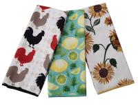 China 24x16inch  Printing Polyester Super Absorbent Towel For Household  Cloth Microfiber for sale