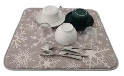 China Microfiber Dish Drying Mat  41x46cm for sale