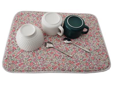 China 30x40cm Draining Board Drying Mat Under Dish Rack Countertop for sale