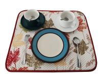 China 220gsm Microfiber Dish Drying Mat For Dishes Kitchen Dining Table for sale