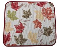 China 220gsm Microfiber Dish Drying Mat For Dishes Kitchen Dining Table for sale
