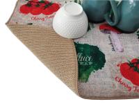 China 38x50cm Tableware Dish Drainer Mat  220gsm Microfiber Cloth for sale