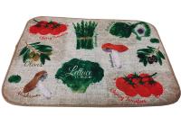 China 38x50cm Tableware Dish Drainer Mat  220gsm Microfiber Cloth for sale