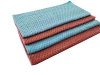 China 40x40 Cm Jacquard Car Polish Rags Wash High Quality Microfiber Towels For Cars for sale