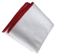 China Lint Free  Waffle Weave Microfiber Cleaning Towel  Glass Cleaning Cloths for sale