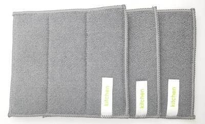 China Absorbent Cleaning Microfibre Bathroom Polishing Cloths Polishing Pads For Kitchen Dish for sale