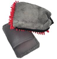China 25x18cm Wash Car Microfiber Mitt Car Clean Tools  Chenille Glove  Microfiber Chenille Mitts for sale