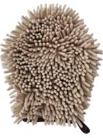 China All Purpose Chenille Pet Wash Mitt Embroidery Wash Mitt  Cleaning Cloth Microfiber for sale