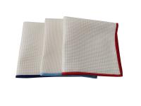 China Waffle  Glass Cleaning Towel Duster Clean Microfiber Cloth For Kitchen Cleaning for sale
