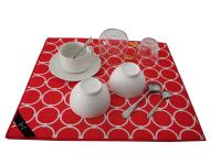 China Microfiber Printing Cloth Decorative Dish Drying Mat for sale