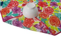 China 46x60cm Printing Decorative Dish Drying Mat Kitchen Counter Drain Mats for sale