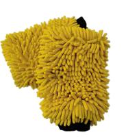 China Microfiber Dust Absorber  Microfiber Pet Towel For Dogs  Pets Washing Chenille Mitt for sale