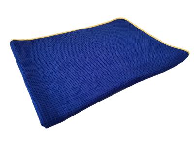 China 25x36inch Car Wash Sponge Waffle Microfiber Drying Towels Car for sale