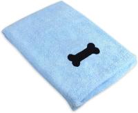 China Large Bath 72x110 Cm Microfiber Pet Towel For Dogs 85 Polyester 15 Polyamide for sale