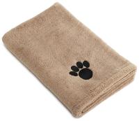 China Large Bath 72x110 Cm Microfiber Pet Towel For Dogs 85 Polyester 15 Polyamide for sale