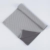 China 30x100cm Grey Swimming Quick Cooling Absorbent Sports Towel Swimming for sale