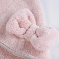 China Pink  Fast Dry Microfiber Absorbent Sports Towel For Curly Hair Turban Headband for sale