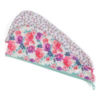 China Quick Dry SPA Absorbent Bath Hair Cap Microfiber Hair Turban Towel For  Hair for sale