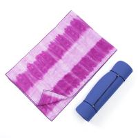 China 180x61cm Fitness Non Slip Absorbent Sports Towel Microfiber Yoga Mat Towel for sale