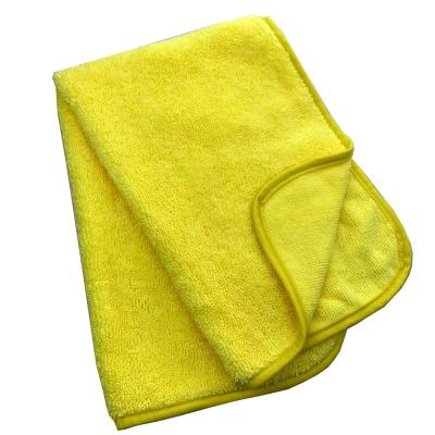 China Small Size Absorbent Dog Microfiber Pet Towel For Bath Terry Cloth 40X50cm for sale