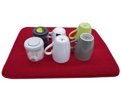 China Multifunctional Microfiber Dish Drying Mat  For Kitchen Utensils for sale