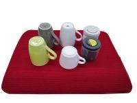 China Microfiber Dish Drying Mats For Kitchen Countertop Drying Pads For Dish Absorbent for sale