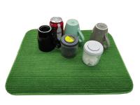 China 38x50cm Microfiber Absorbent Dish Drying Mat For Draining Dishes for sale