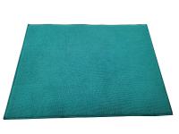 China 40x60cm Microfiber Green Dish Drying Mat Plain  Microfiber Cloths for sale