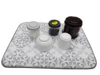 China Kitchen Customized Printed Decorative Dish Drying Mat  Dish Towel Sets for sale