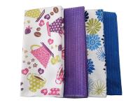 China Kitchen Customized Printed Decorative Dish Drying Mat  Dish Towel Sets for sale