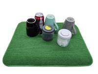 China 38x50cm Solid Colors Microfiber Dish Drying Mat  For Drying Dish Cups  Bottles for sale