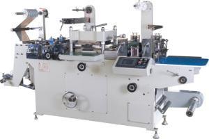 China Automatic Flat Bed Label Die Cutting Machine WJMQ-350A 350mm Paper Width 120 Times/Min for sale