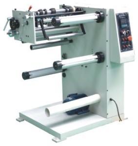 China 350B High Speed Slitting Machine 350mm Web Width 400mm Unwind Diameter Round Knife Cutting for sale