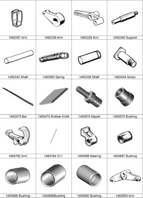 China Rubber Knife Spare Part for Solna 25 Sheetfed Offset Printing Press 483x640mm for sale